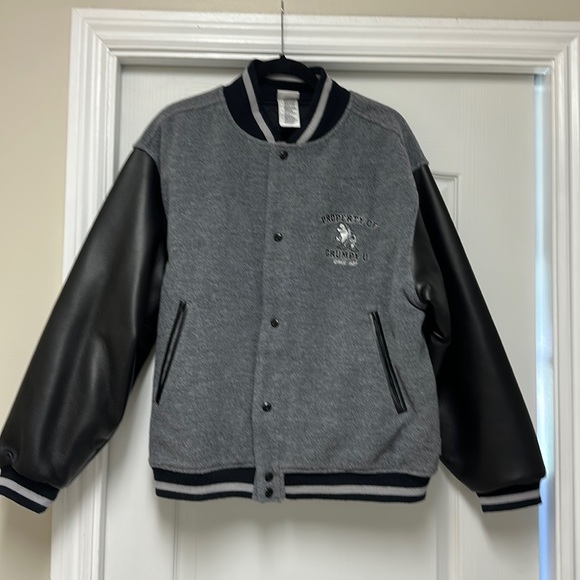 Disney | Jackets & Coats | Disney Store Exclusive Grumpy Varsity Jacket ...